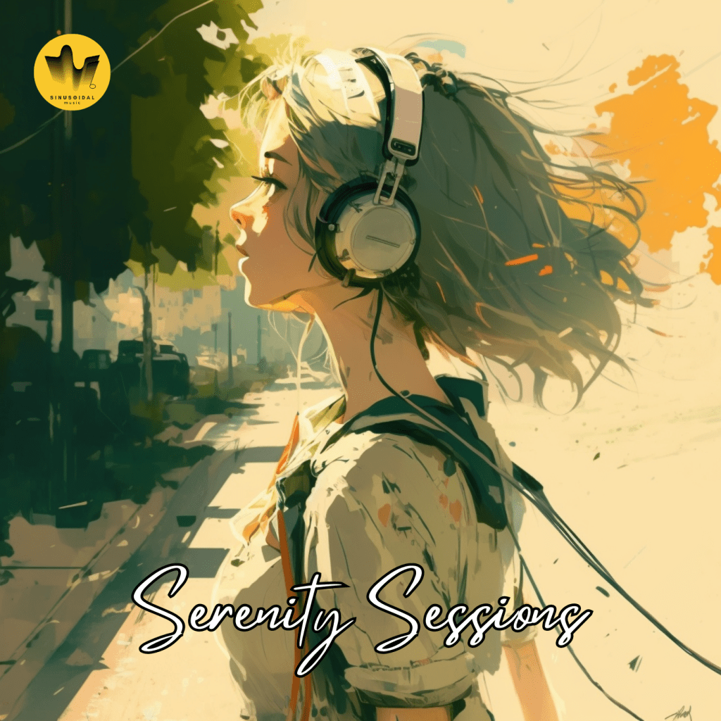 Serenity Sessions: Lo-fi Study beats/Chill-hop/Jazz-Hop for Stress Relief - Sinusoidal Music