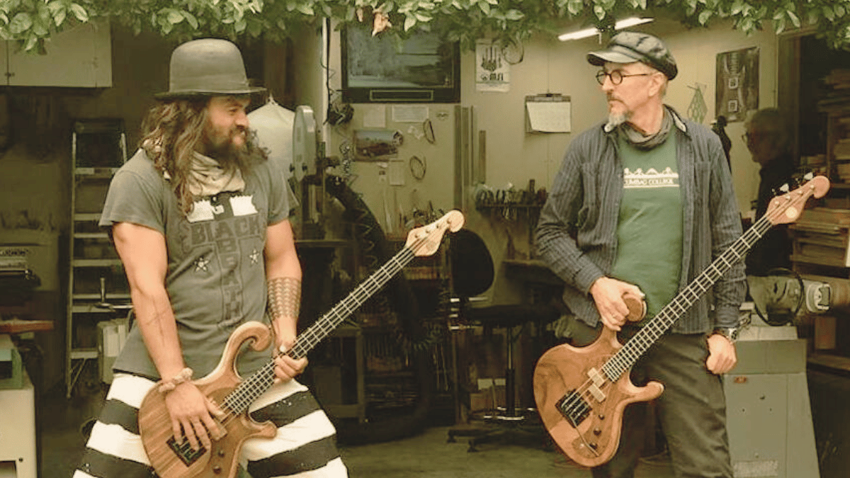 Jason Momoa Charity with Bass! Carl Thompson and Pachyderm